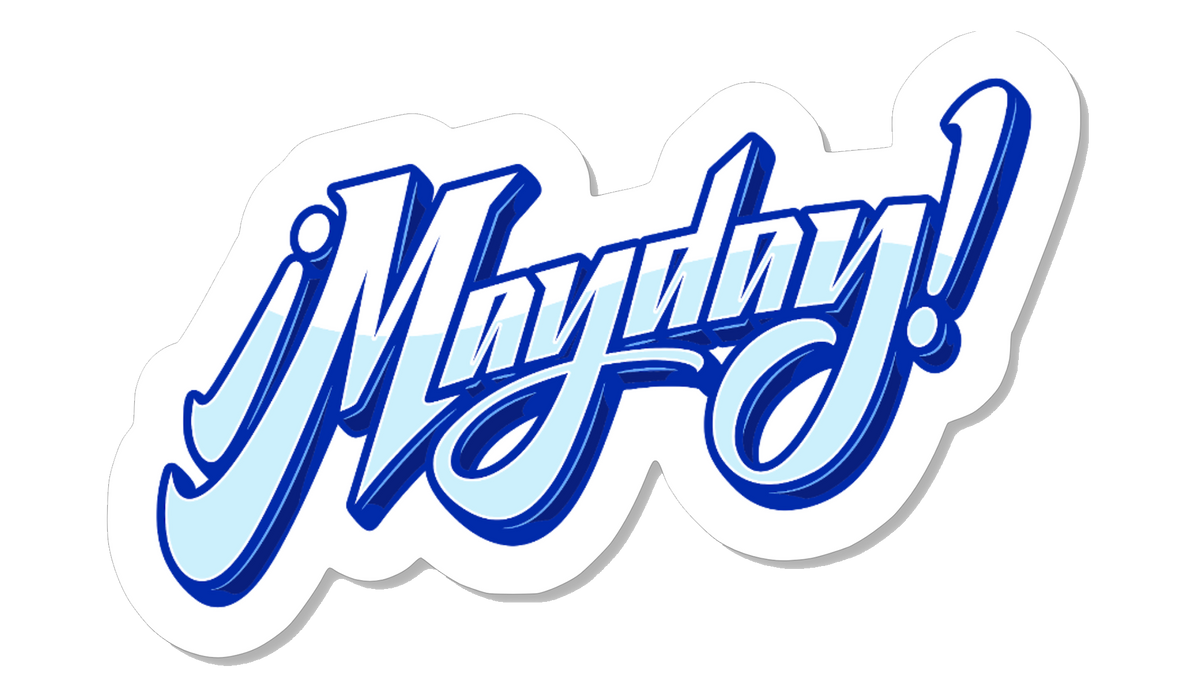 ¡MAYDAY! South Logo Sticker – TheMaydayShop
